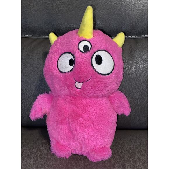 Goffa | Toys | Goffa Three Eyed Pink Monster Plush Stuffed Animal 2 ...